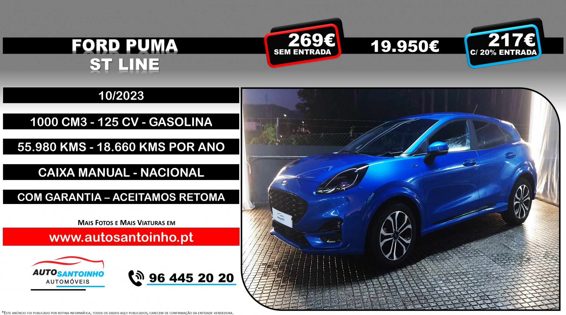 Ford Puma ST LINE, Gasolina, 2023, SUV, Viana do Castelo - iMotor